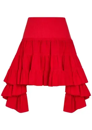JW Anderson Ruffle Asymmetric Skirt
