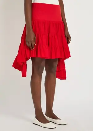 JW Anderson Ruffle Asymmetric Skirt