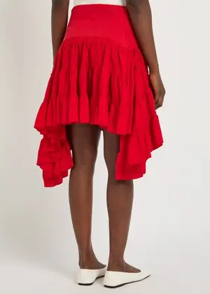 JW Anderson Ruffle Asymmetric Skirt