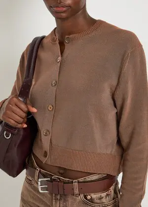 Our Legacy Cotton-blend Cardigan - Brown