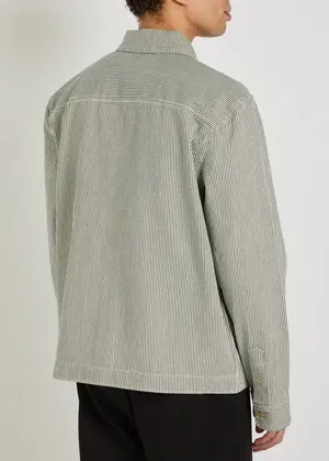 Paige Renzi Striped Denim Jacket