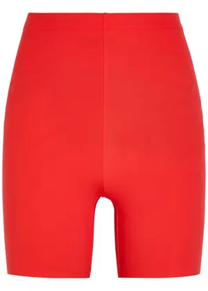 SPENCE Base Form Fitted Shorts - Red