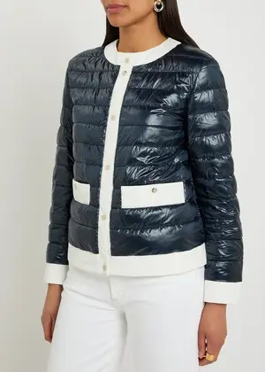 Herno Glossed Shell Padded Jacket