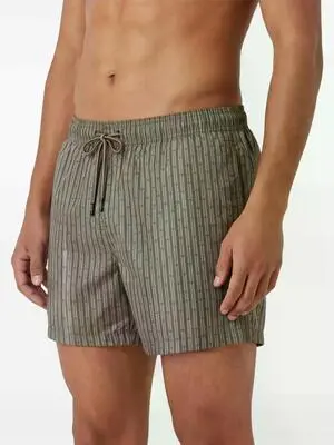 Emporio Armani Logo-pattern Swim Shorts