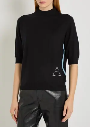 AN-Y1 Naples Funnel-neck Cashmere Jumper