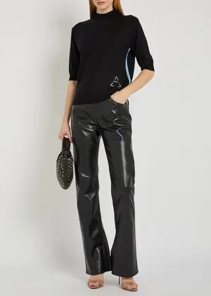 AN-Y1 Naples Funnel-neck Cashmere Jumper