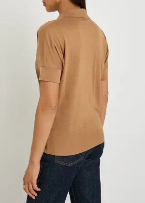 Herno Fine-knit Polo Top