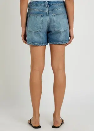 Good American Stretch-denim Shorts