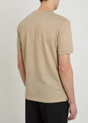 BOSS Thompson Fine-knit Cotton-blend T-shirt