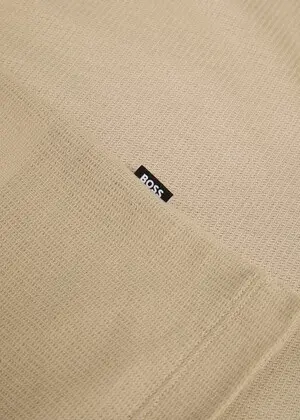 BOSS Thompson Fine-knit Cotton-blend T-shirt