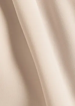 Herno Satin-crepe V-neck Top - Cream