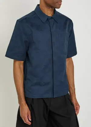 Casablanca Monogram Cotton Shirt