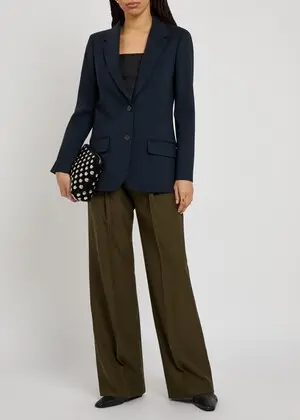 JOSEPH Jackie Stretch-wool Blazer