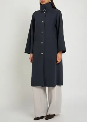 Herno High-neck Stretch-polyamide Coat