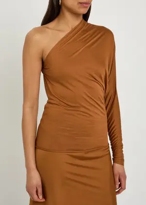 Rick Owens Asymmetrical One-sleeve Top