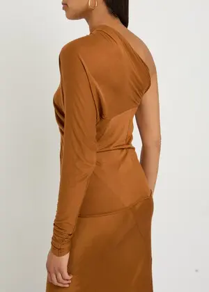 Rick Owens Asymmetrical One-sleeve Top