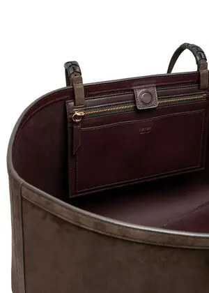 METIER Cala 42 Suede Tote Bag
