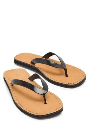 THE ROW City Leather Flip Flops