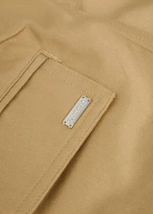 NAHMIAS Oversized Cargo-twill Trousers - Sand
