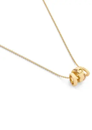 COACH Braided Charm Necklace