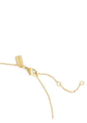 COACH Braided Charm Necklace