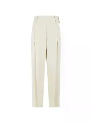 Sportmax Belt Loops Trousers - Neutrals