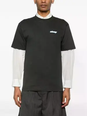 Obey Crewneck T-shirt - Grey