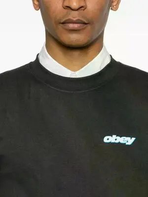 Obey Crewneck T-shirt - Grey