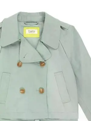 PSOPHIA Double-breasted Cropped Jacket