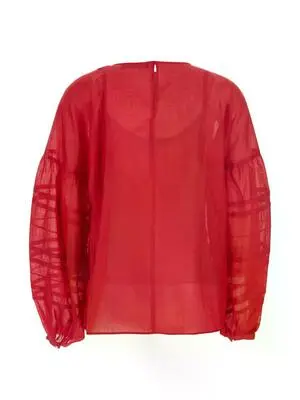 Max Mara Paese Blouse - Red