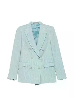 Tagliatore Herringbone Double-breasted Jacket