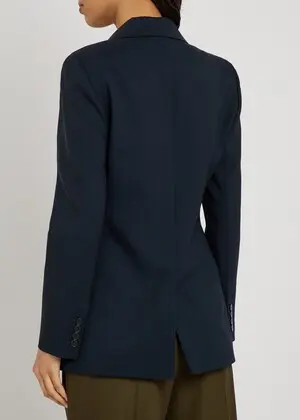 JOSEPH Jackie Stretch-wool Blazer - Navy