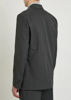 Our Legacy Unconstructed Ceremony Pinstriped Woven Blazer - Stripe