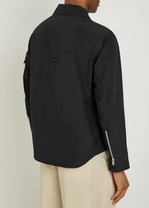 Moose Knuckles Charlesbourg Shell Overshirt - Black