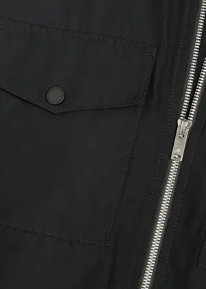 Moose Knuckles Charlesbourg Shell Overshirt - Black