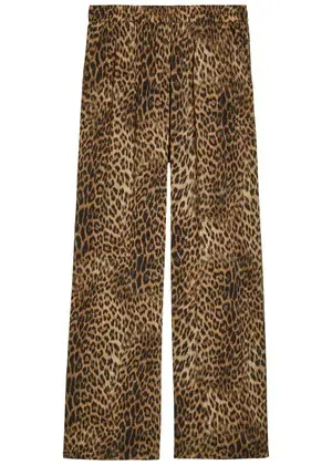MELISSA ODABASH Olivia Print Woven Trousers