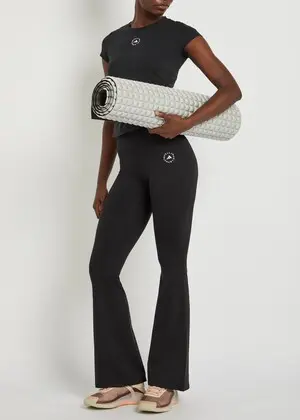 Stella McCartney Adidas X Flared Stretch-jersey Leggings