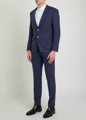 BOSS Woven Suit - Navy