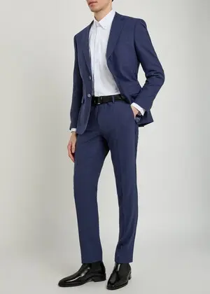 BOSS Woven Suit - Navy