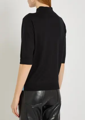 AN-Y1 Naples Funnel-neck Cashmere Jumper
