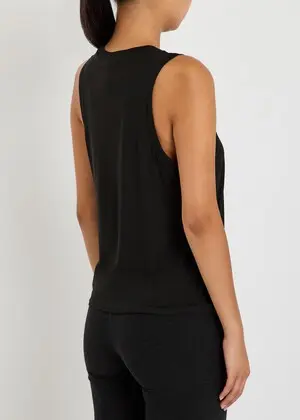 Vuori Stretch-jersey Tank Top - Black