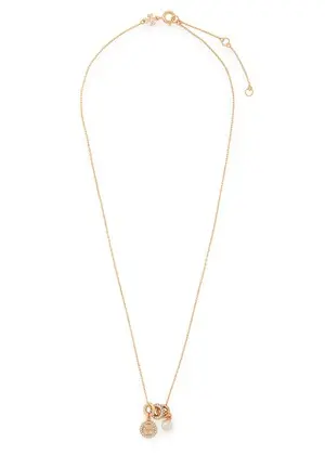 Tory Burch Icon 18kt -plated Necklace