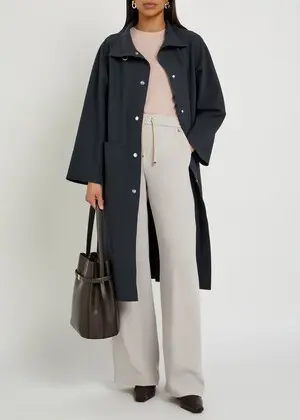 Herno High-neck Stretch-polyamide Coat