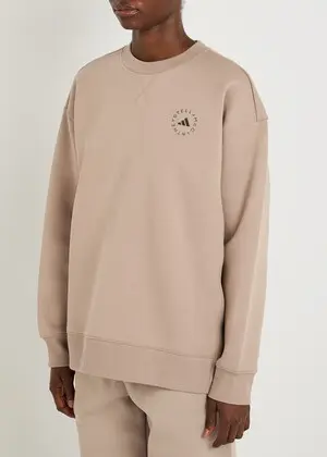 Stella McCartney Adidas X Logo-print Cotton Sweatshirt