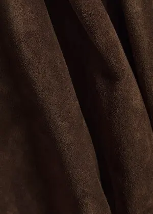 ARMARIUM Flamina Belted Suede Trench Jacket