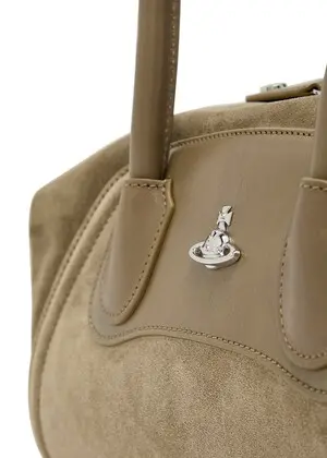 VIVIENNE WESTWOOD Shirley Small Suede Holdall