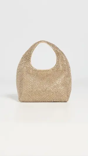 LOEFFLER RANDALL Kenzie Mini Bucket Clutch - Shadow Gold