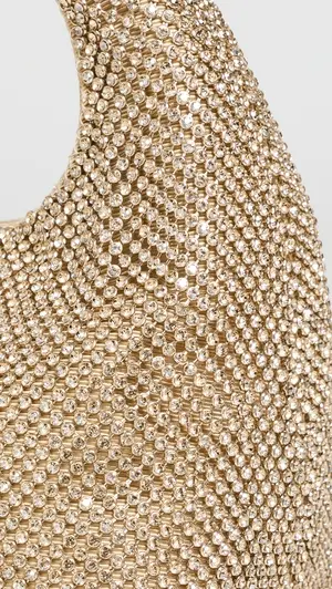 LOEFFLER RANDALL Kenzie Mini Bucket Clutch - Shadow Gold