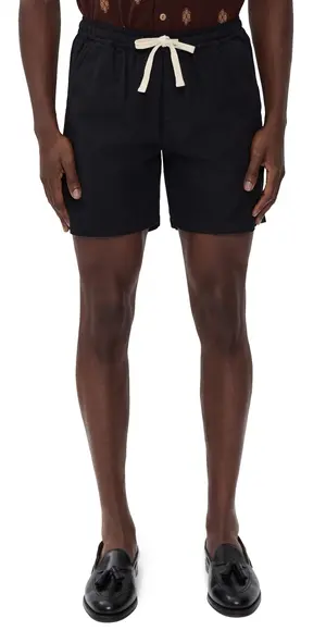 MCTAVISH Linen Blend Shorts