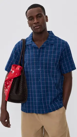 MCTAVISH Holiday Collar Shirt
